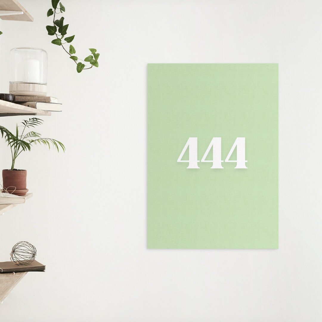 444 Angel Number Downloadable Print/ Poster - Etsy