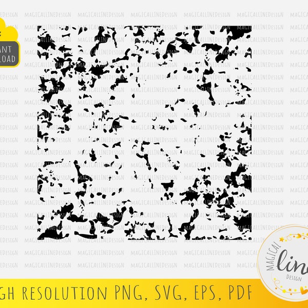 Distressed Svg Overlay - Etsy