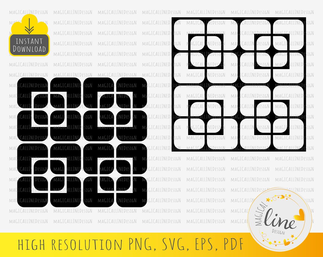 Square Pattern Svg, Geometric Tile Svg, Seamless Texture, Geometric ...