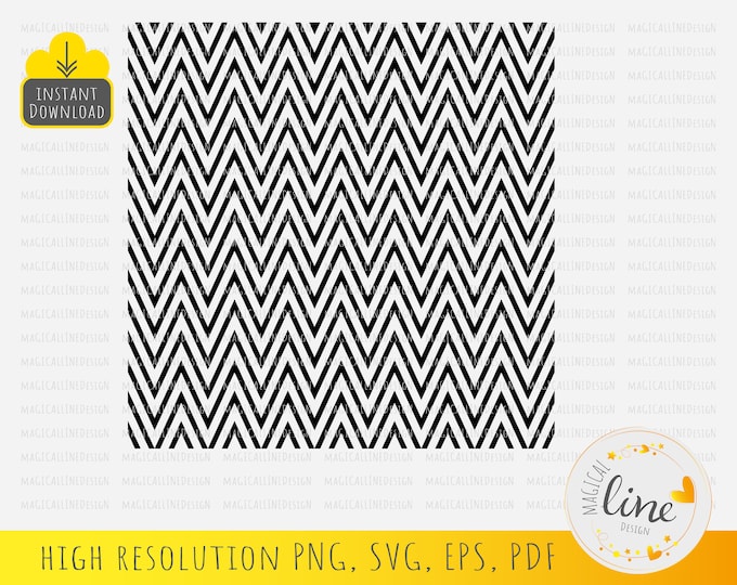 Zigzag Pattern Svg, Chevron Pattern Svg, Line Pattern Svg, Geometric ...