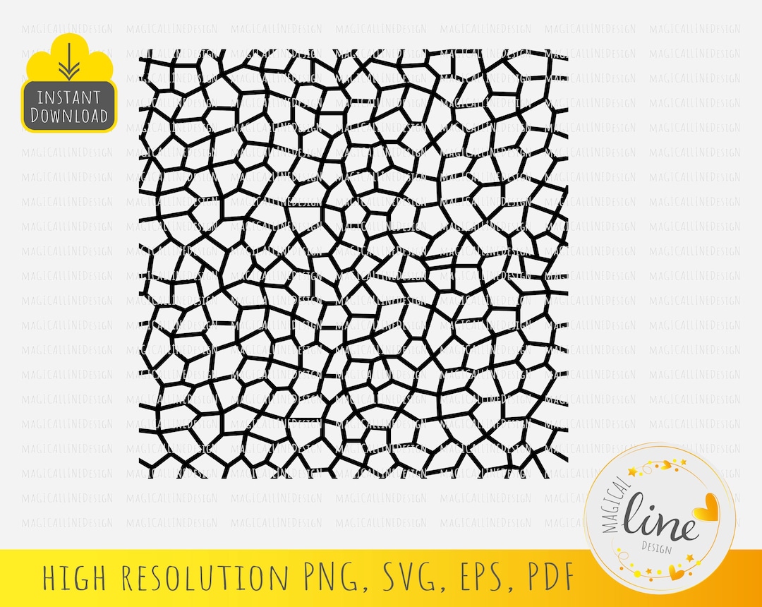 Stone Paving Pattern SVG, Seamless Stone Texture, Vector Paving Design ...