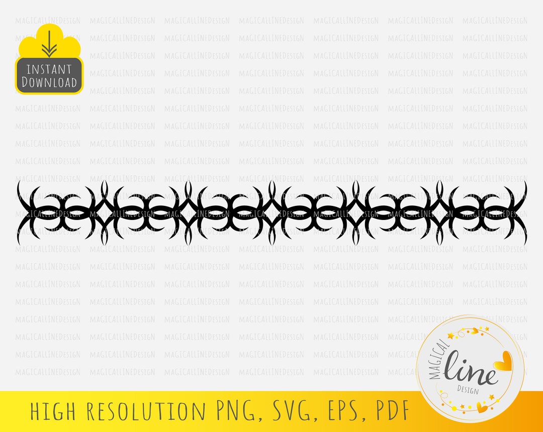Tribal Swirl Border Svg, Tribal Tattoo Eps, Racing Design, Tooled ...