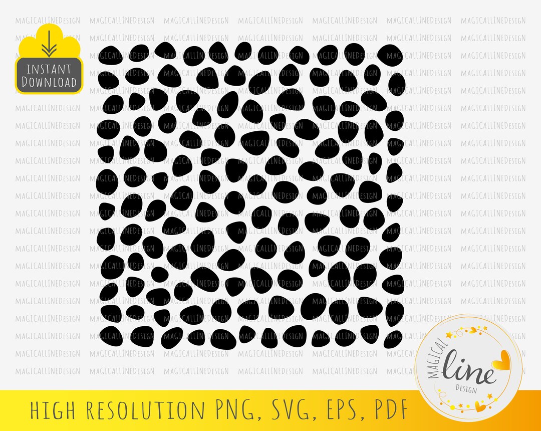 Pebbles Svg, Pebbles Tile Stencil, Tooled Leather Svg, Seamless Pattern ...