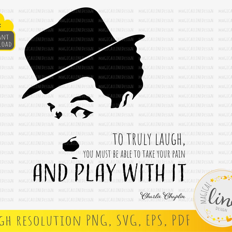 Charlie Chaplin - Etsy