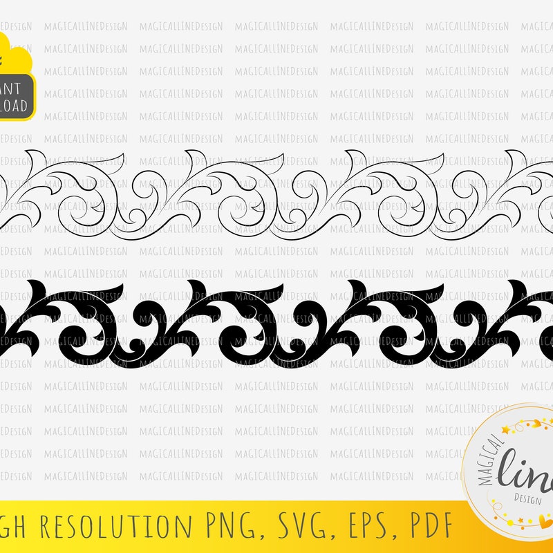 Border Svg - Etsy