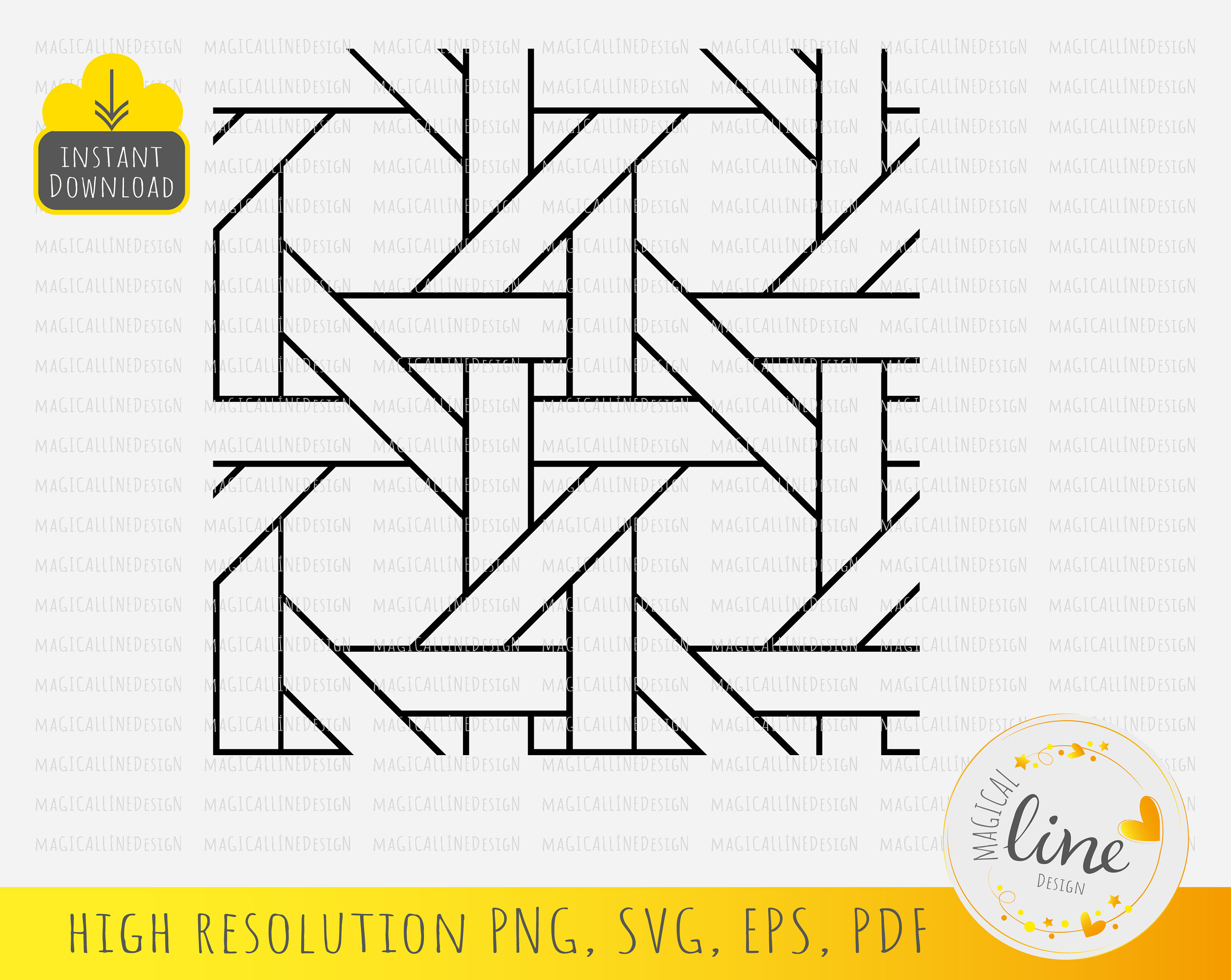 Rattan Pattern 2 Svg, Seamless Pattern, Rattan Cane Stencil, Rattan ...