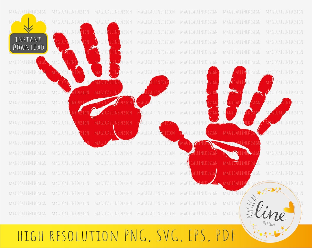 Bloody Hand Svg, Handprint Drip Svg, Horror Vibes Eps, Blood Vector ...