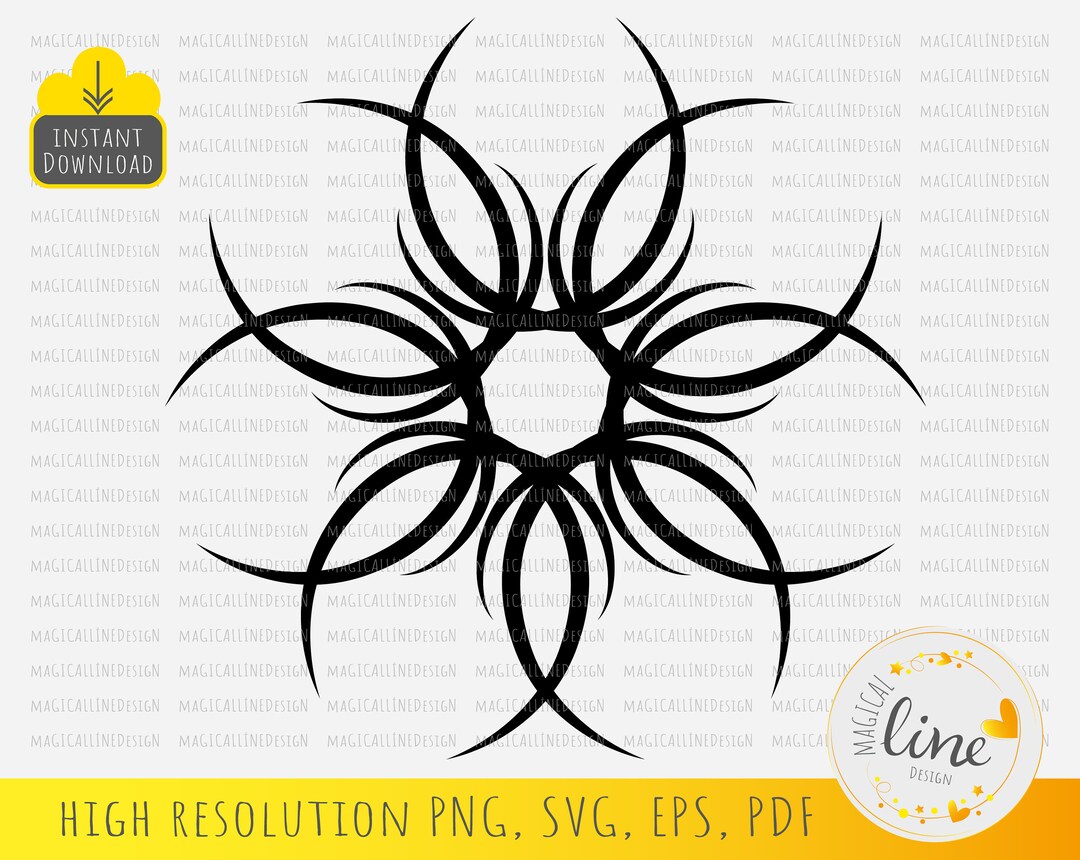 Tribal Swirl Art #3 Svg, Tribal Tattoo Eps, Racing Design, Tribal ...