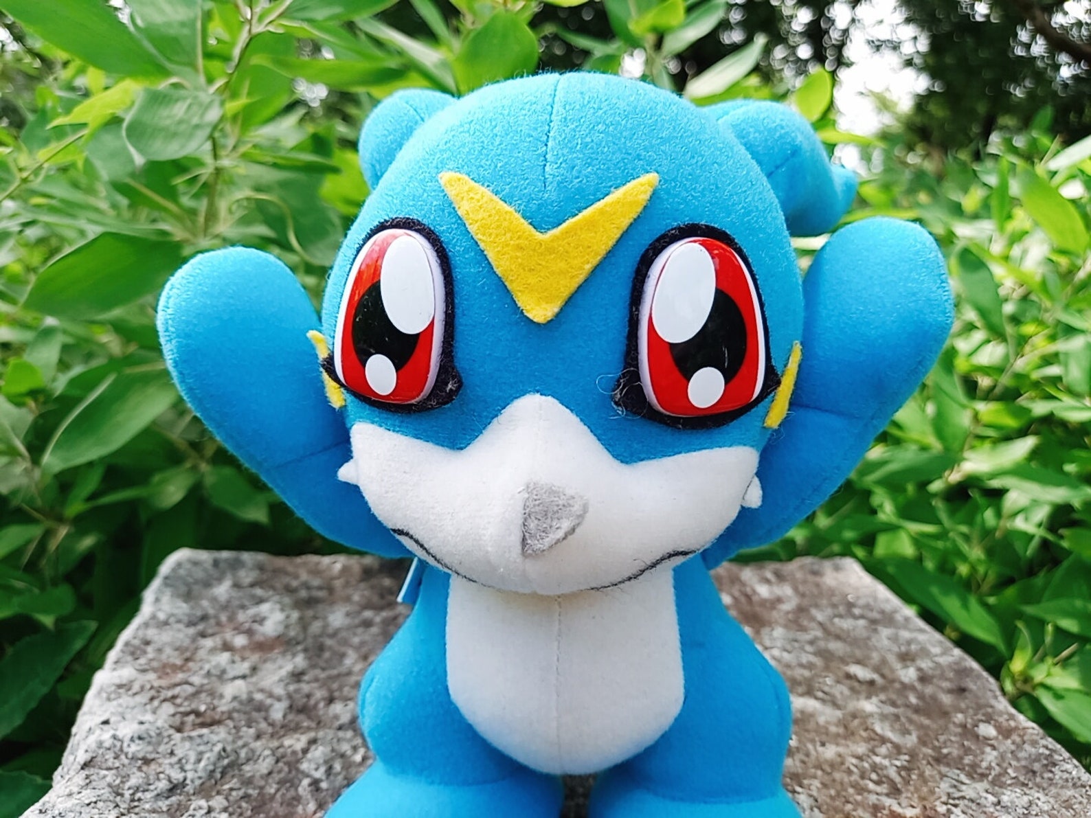 Vintage Veemon Plush Digimon from Japan | Etsy