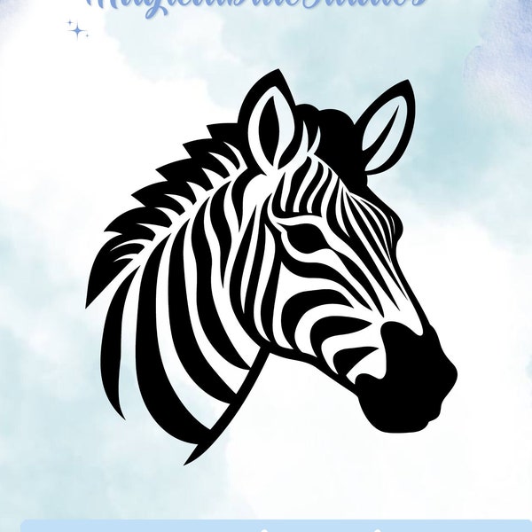 Zebra Decal - Etsy