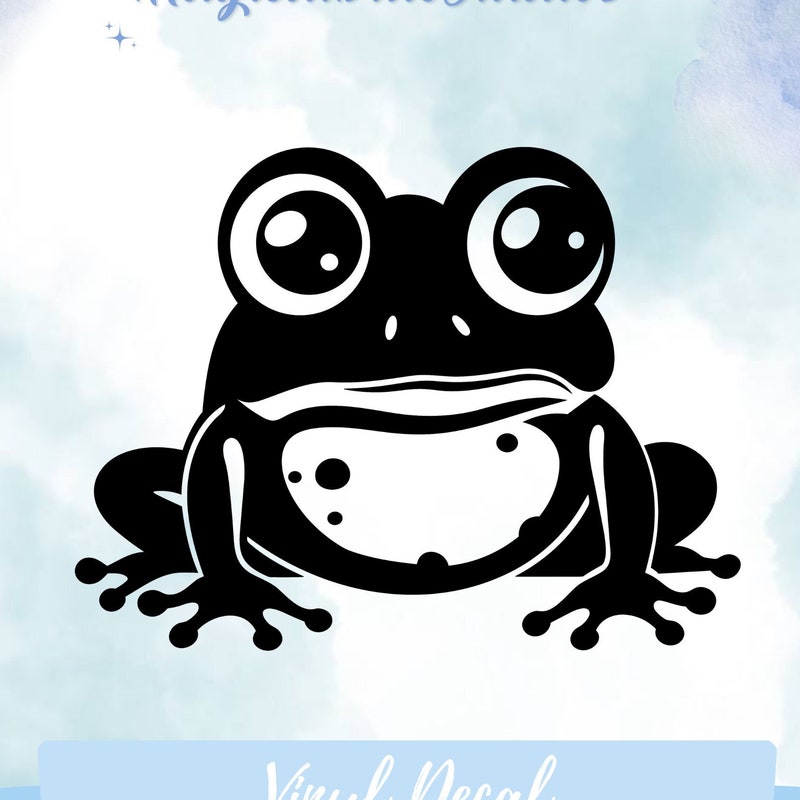 Frog Wall Decals - Etsy