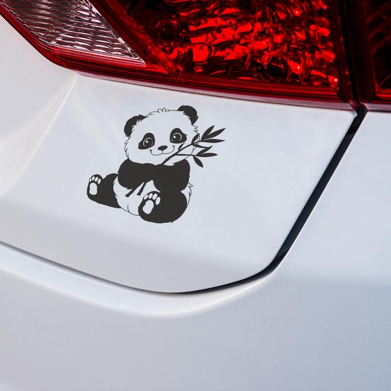 Panda Decal - Etsy