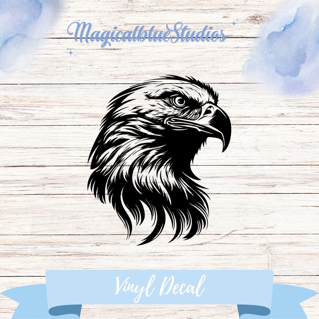 Eagle Vinyl Decal: Car, Truck, Laptop Sticker - Etsy
