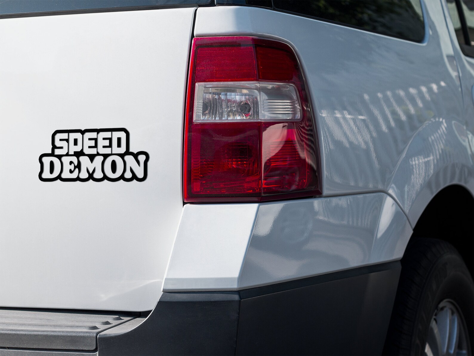 Speed Demon Car Decal, Vinyl Sticker for Auto Enthusiasts - Etsy