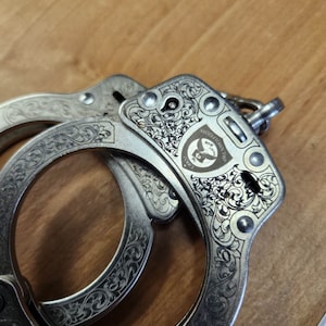 Custom Engraved Handcuffs / Police / Law Enforcement / Restraints - Etsy