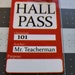 Hall Pass Lanyard Clip On - Etsy