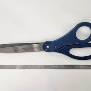 Large Ceremonial Scissors Custom Engraved / Ribbon Cutting / Grand ...