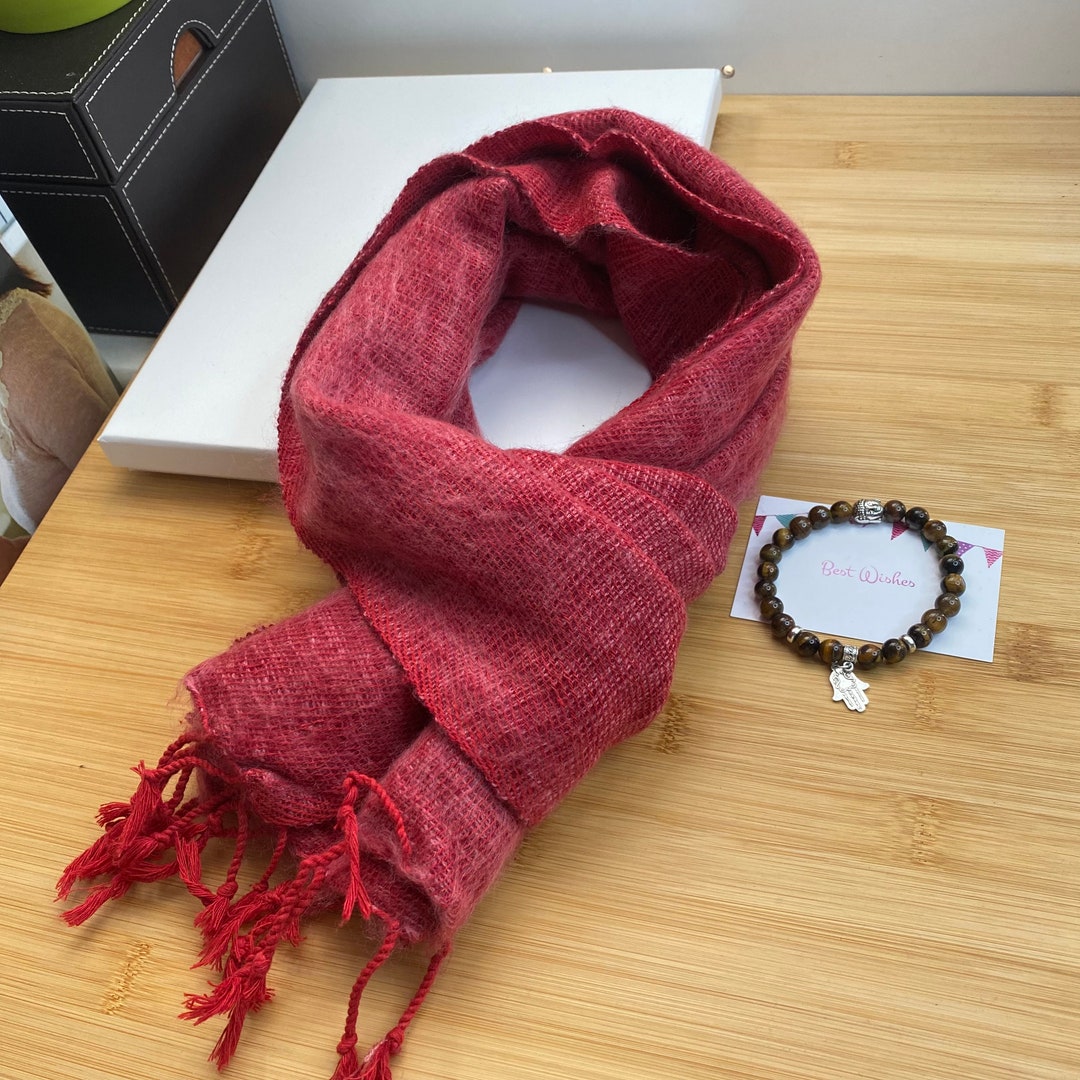 Soft Himalayan Yak Wool Scarf Muffler / Yakwool Scarves - Etsy UK