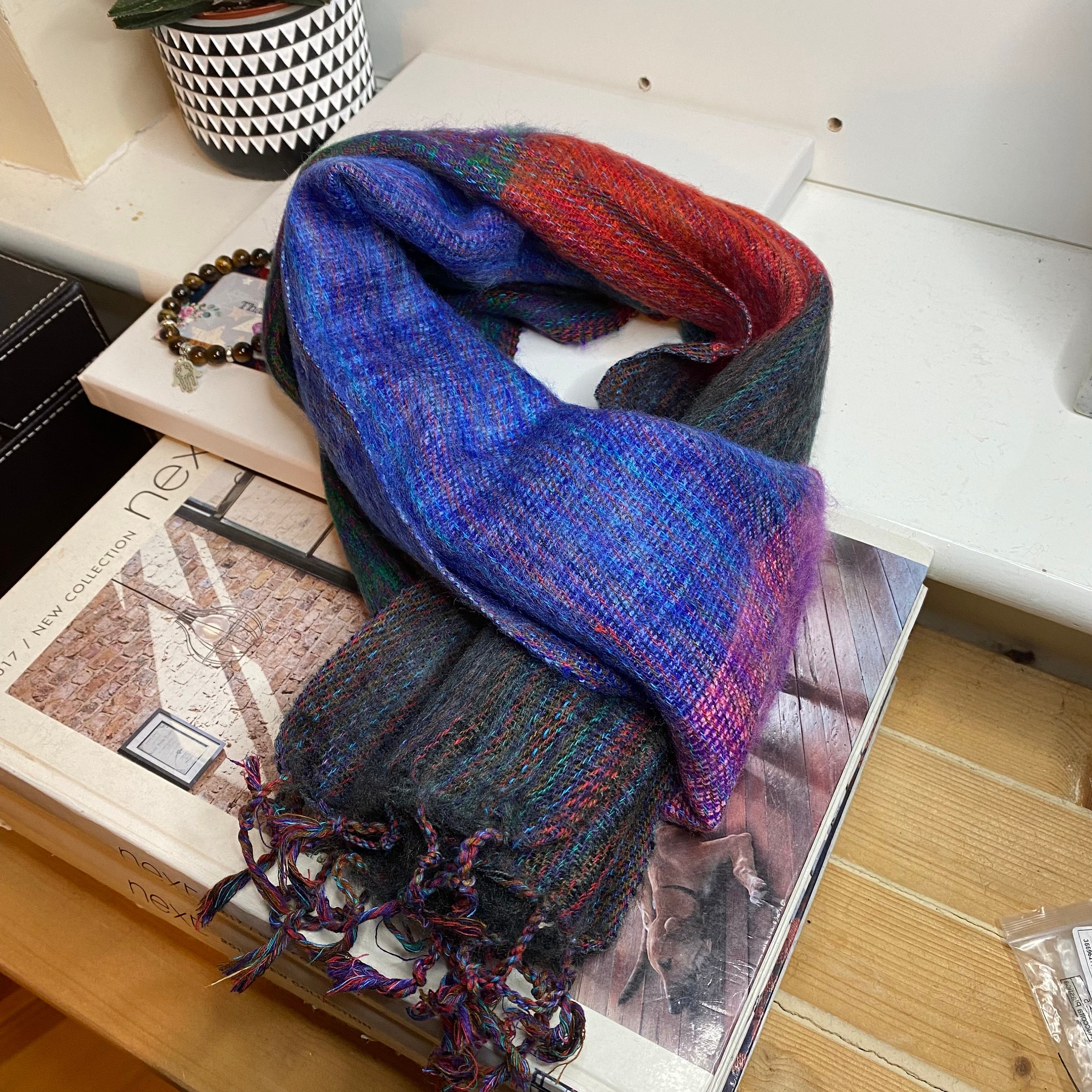 Soft Himalayan Yak Wool Scarf Muffler / Yakwool Scarves Handmade in ...