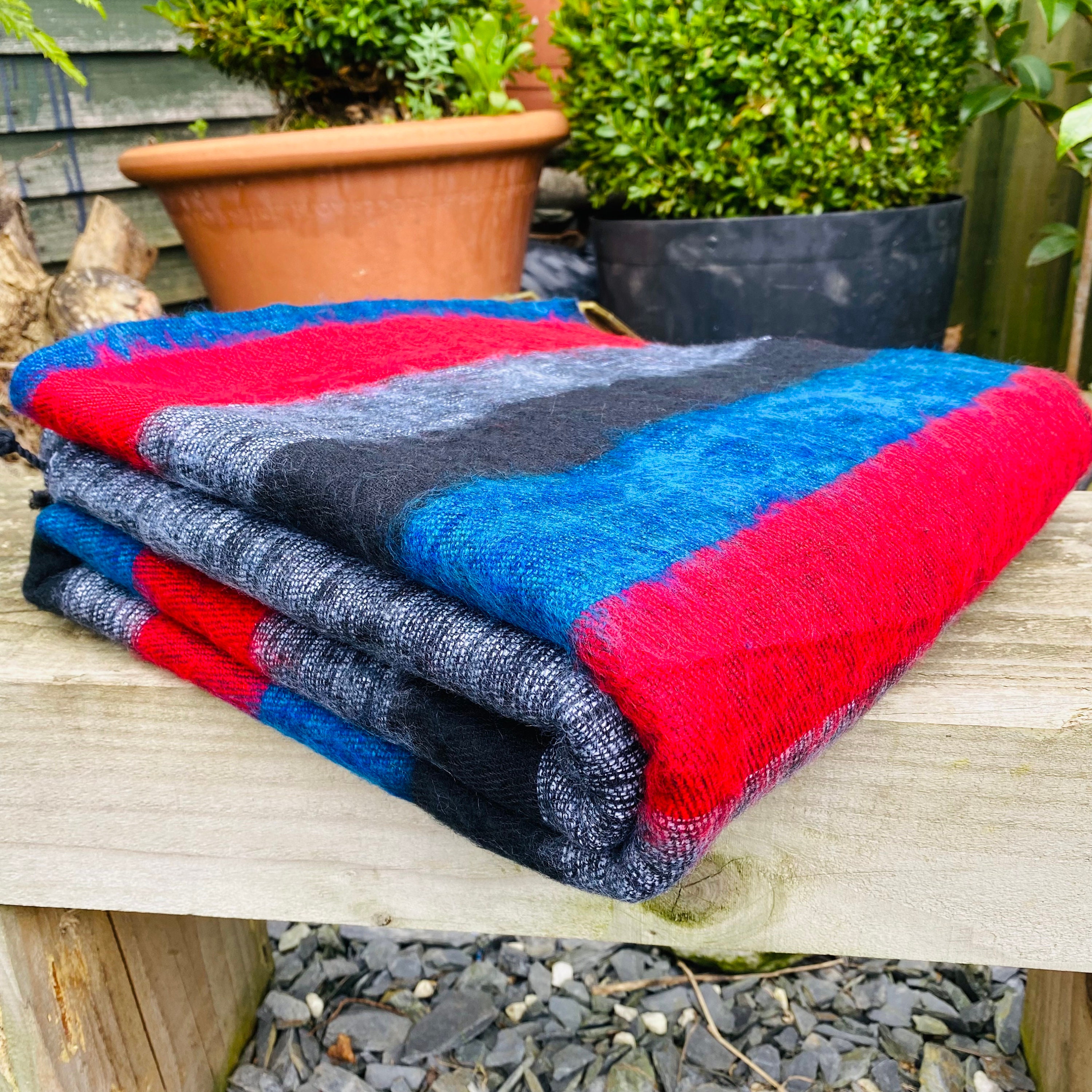 Yak Wool Blanket/ Living Room Throw /sofa Throw /travel Throw/ Rug ...