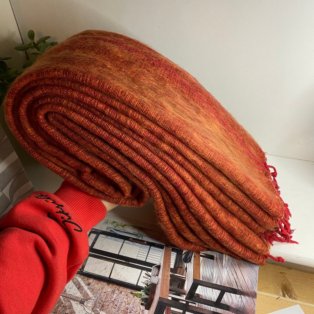 Yak Wool Blanket/ Living Room Throw /sofa Throw /travel Throw/ - Etsy