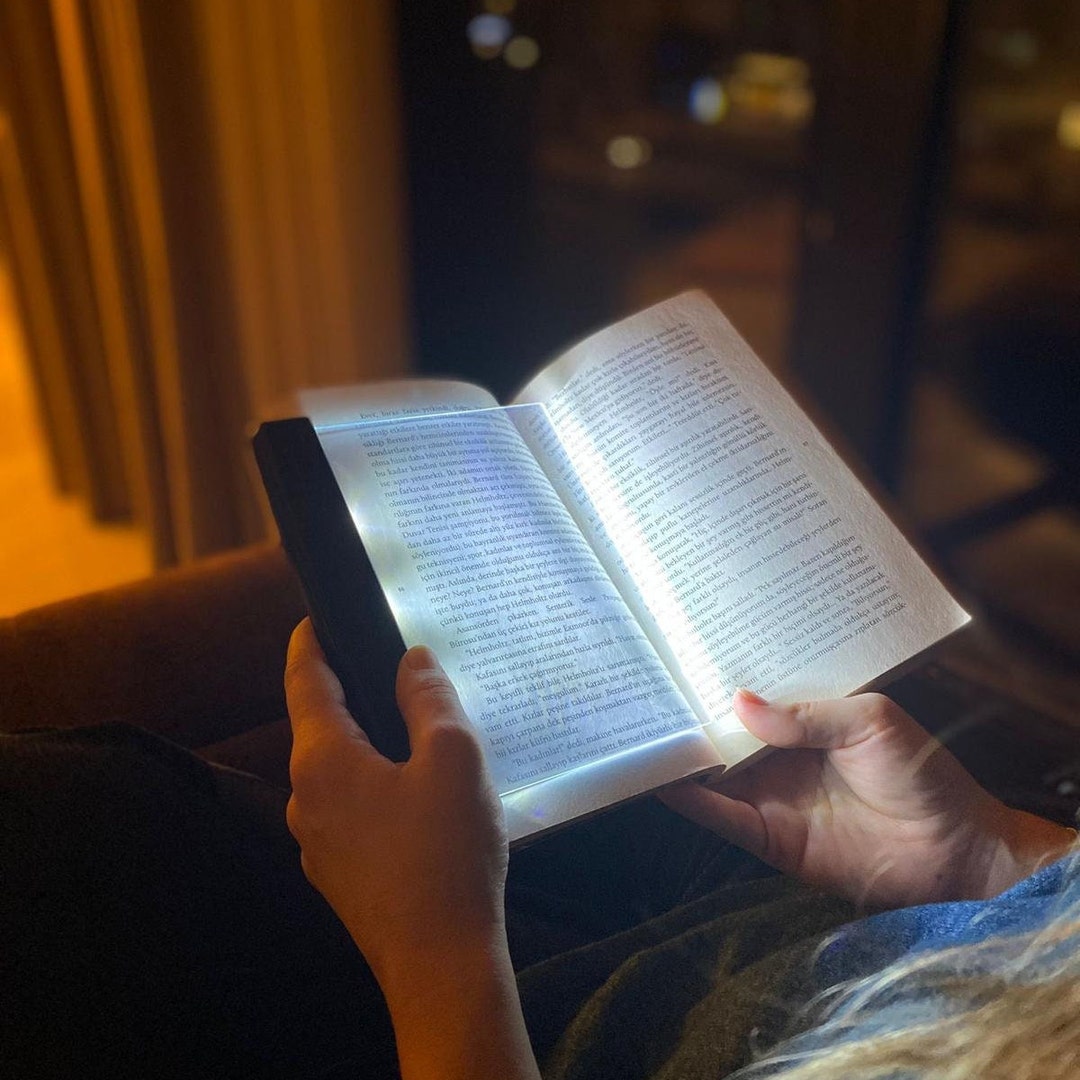 Light It Up, Flat Book Light, Led Reading Light, Led Book Light, Led ...