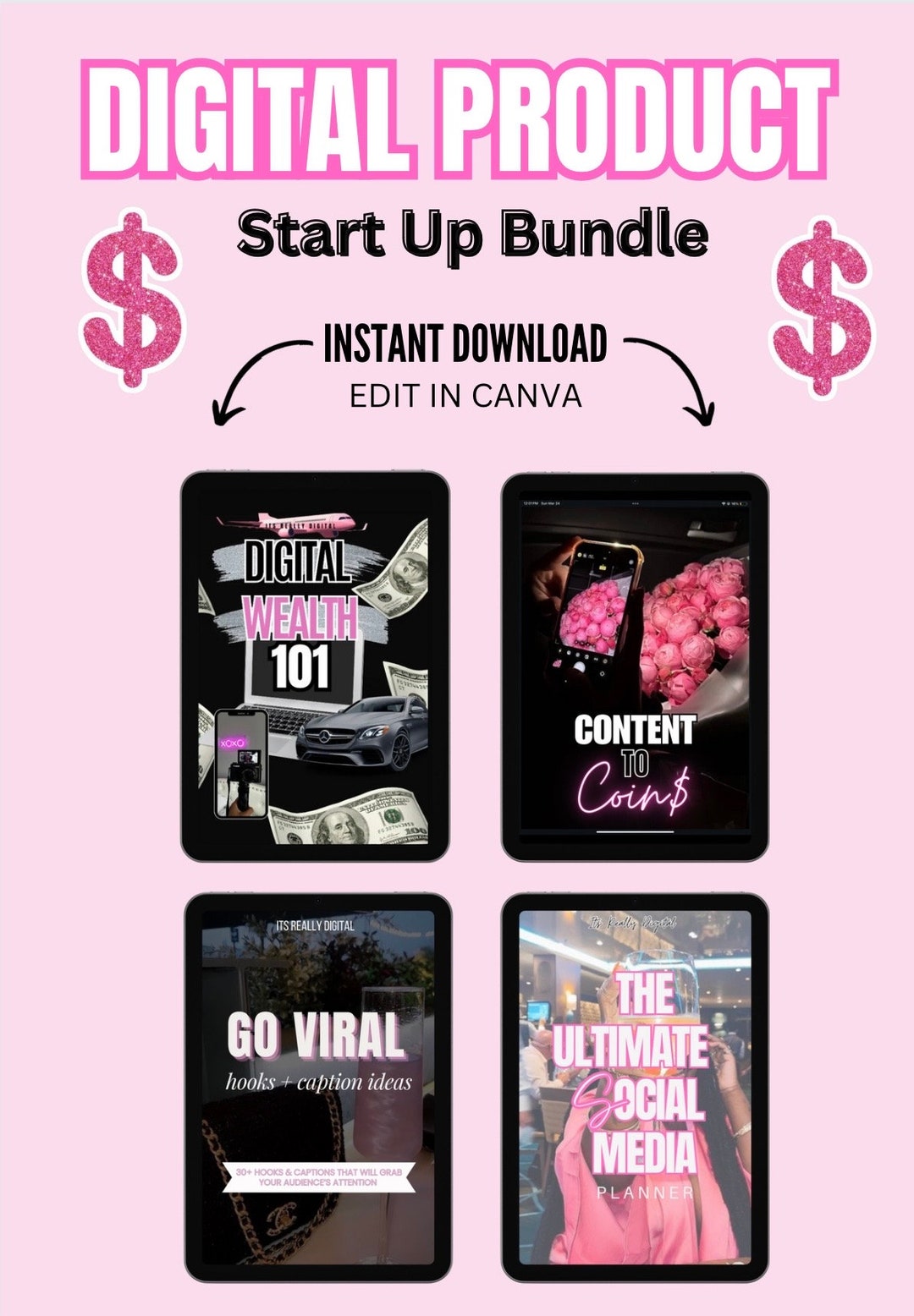 Digital Product Startup Bundle - Etsy