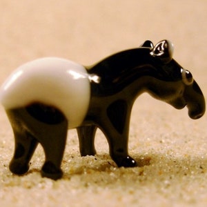 Malayan Tapir - Glass Animal / Figurine, Size Approx. 21 Mm, Price for ...