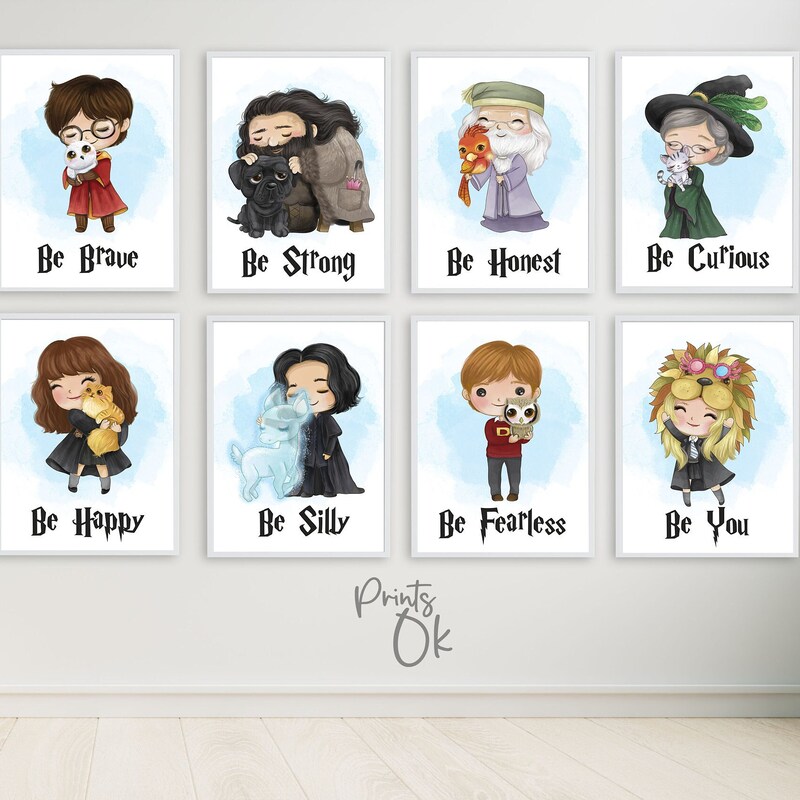 Wizard Poster' - Etsy