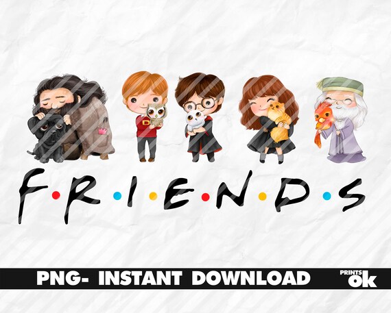 Wizard Friends Png Magical Friends Png Friends Transparent - Etsy Australia