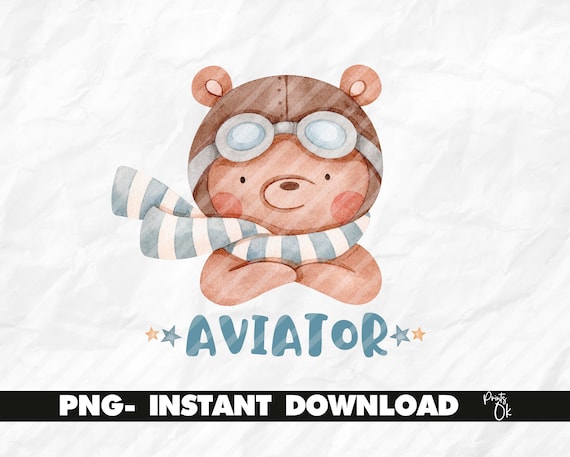 Aviator Printable PNG Aviator Sublimation Prints Designs - Etsy