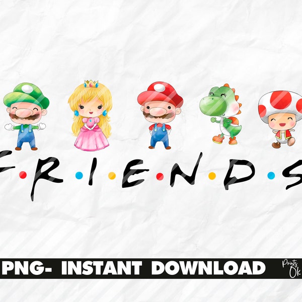 Friends Printable - Etsy