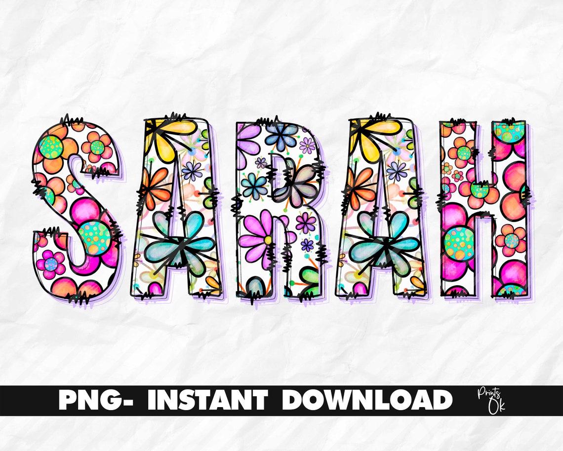 Custom PNG Customized Sublimation Custom Name Design - Etsy