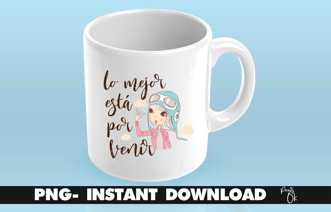 Positive Quote Spanish PNG Sublimation Designs Png Phrase - Etsy