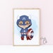 Set 8 Baby Superhero Pictures Nursery Toddler Superhero Wall - Etsy