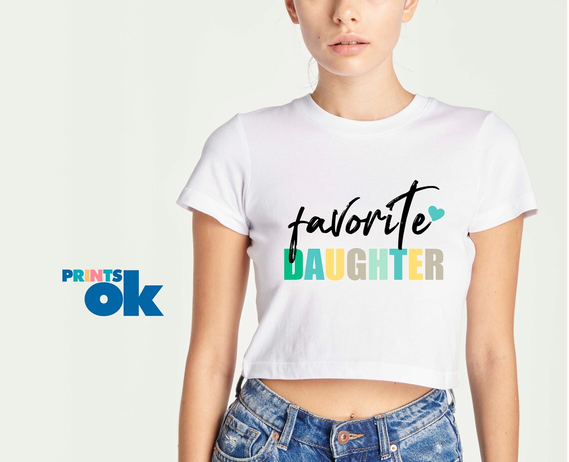 Favorite Daughter PNG Sublimation Quote Printable Designs - Etsy