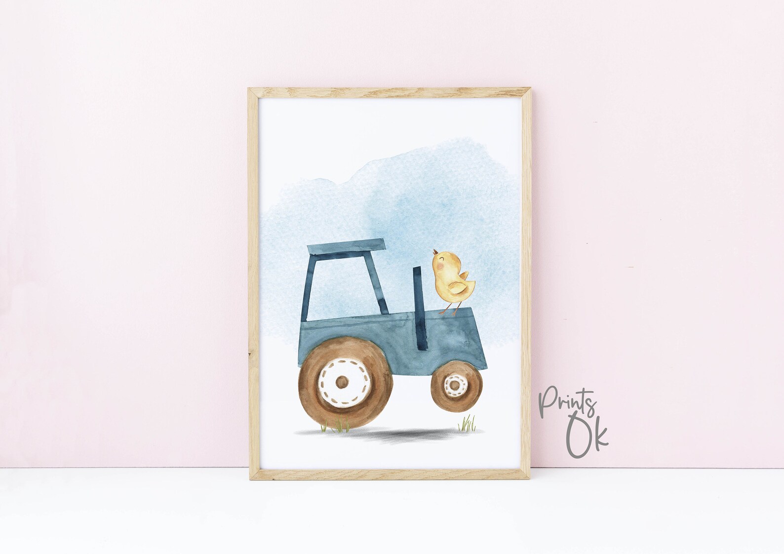 Animal Farm Poster Set of 6 Farm Printables Nursery Cute - Etsy