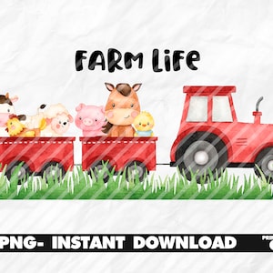 Farm Life File Sublimation, Farm Prints Sublimation, Farm Baby Transfer ...