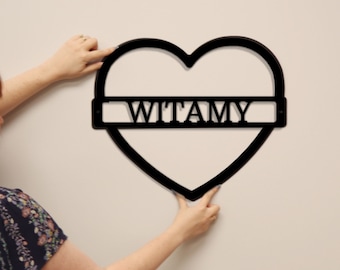 Polish Witamy Sign - Etsy