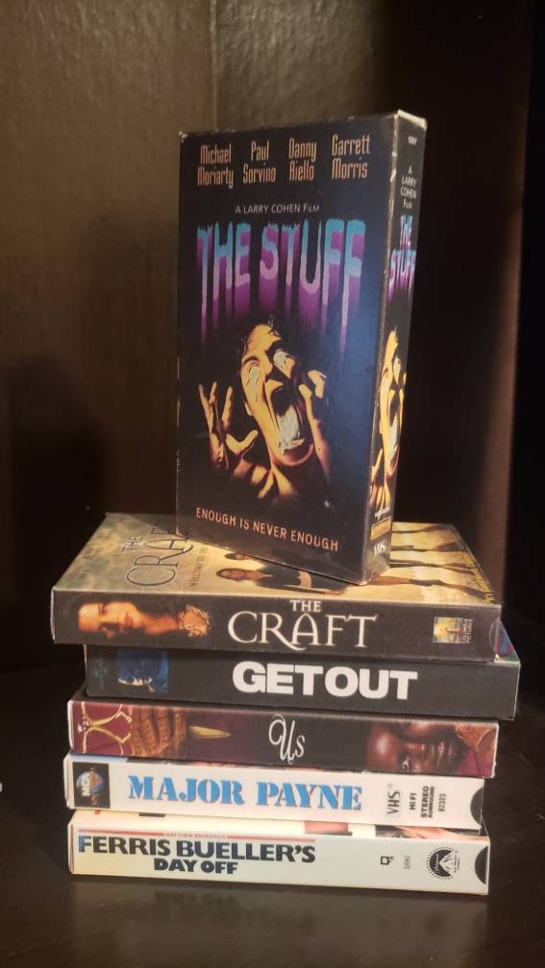 The Stuff Mini VHS Magnet Over 2 1/2 Inches in Width and 4 1/2 - Etsy