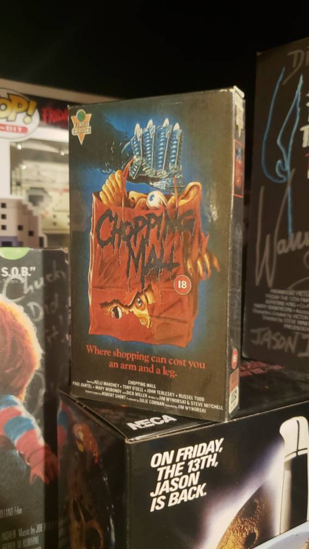 Chopping Mall Mini VHS Magnet Over 2 1/2 Inches in Width and 4 - Etsy