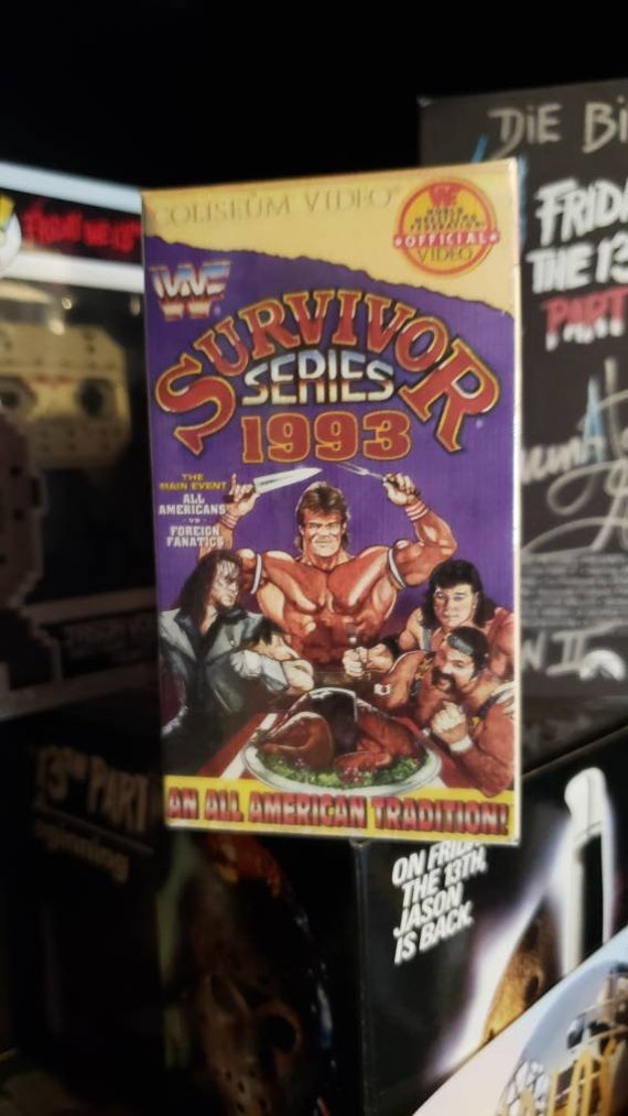WWF Survivor Series 93' Mini VHS Magnet Over 2 1/2 Inches - Etsy