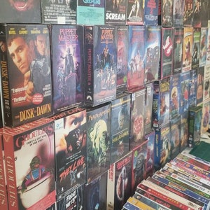VHS Mini Movie Magnets Over '2 1/2 X 4 1/2' Lots of Titles to Choose ...