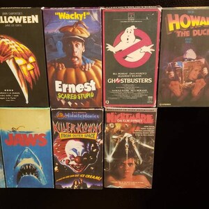 VHS Mini Movie Magnets '2 1/2 X 4 1/2' Lots of Titles to Choose From - Etsy
