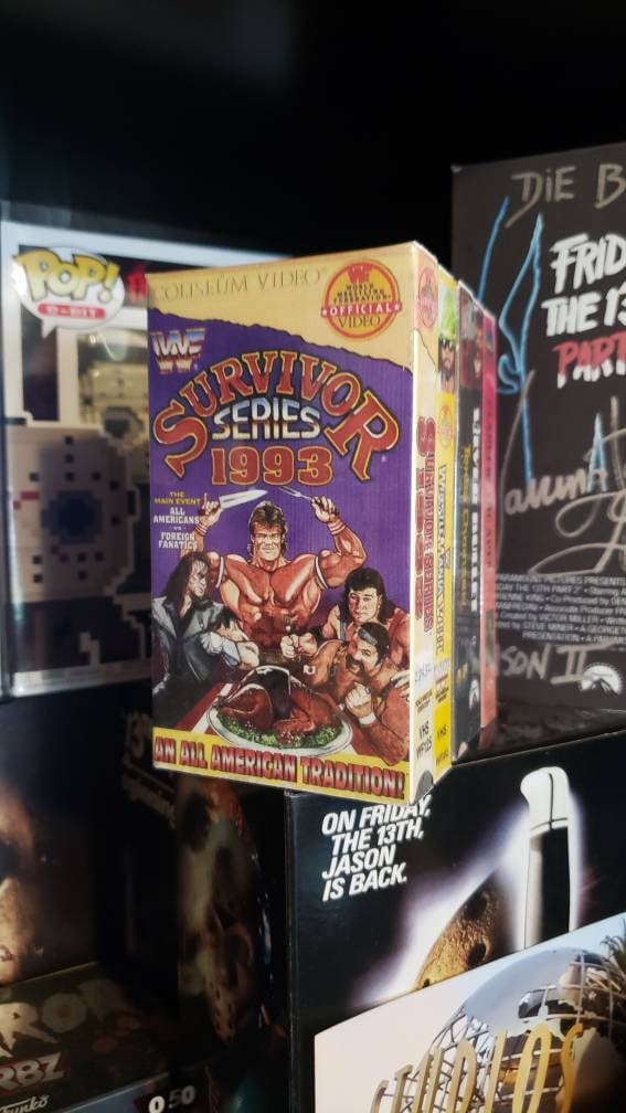 WWF Survivor Series 93' Mini VHS Magnet Over 2 1/2 Inches - Etsy