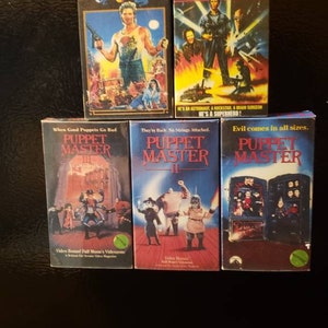 VHS Mini Movie Magnets '2 1/2 X 4 1/2' Lots of Titles to Choose From - Etsy