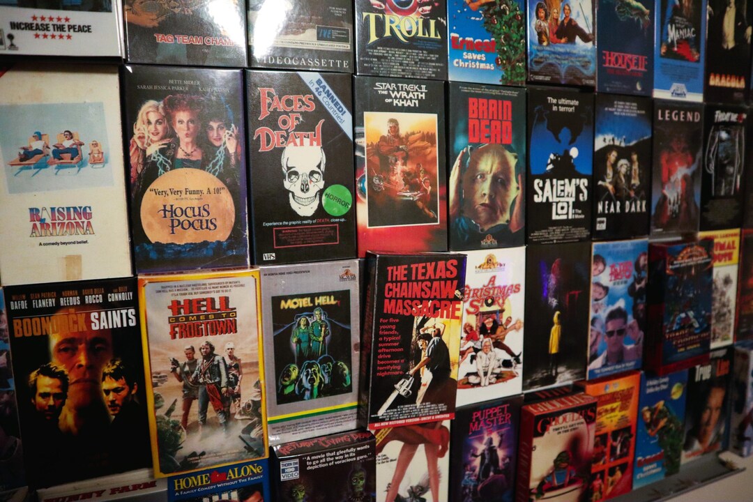 VHS Mini Movie Magnets '2 1/2 X 4 1/2' Lots of Titles to Choose From - Etsy