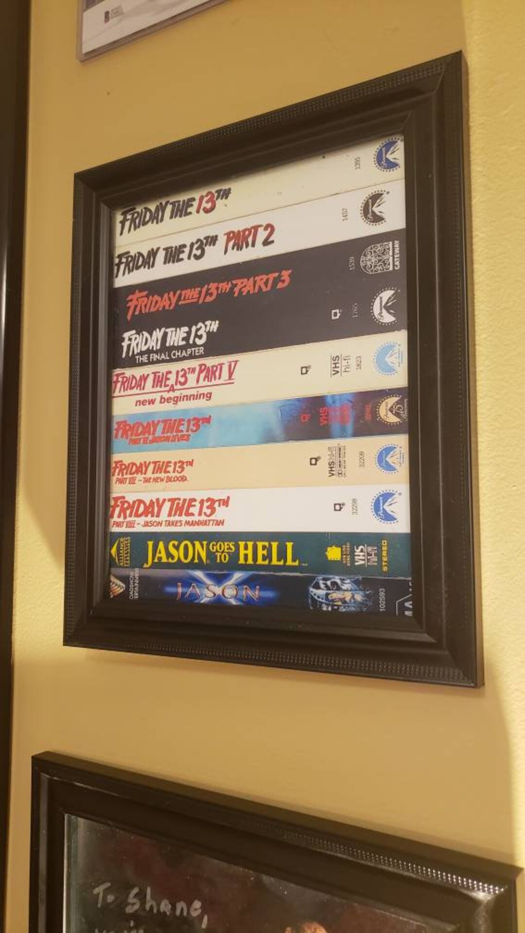 Vhs Spine Stack 8 X 10 Friday the 13th Print - Etsy