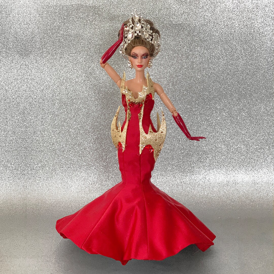 Scarlet Envy Custom Repaint Doll - Etsy