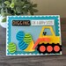 Easter Egg Truck Card for Kids Boys Easter Egg Truck Card Digging for a ...